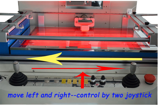 Vacuum Pump BGA Reballing Equipment 7600W For 0.3*0.6mm 90*90mm BGA Chip